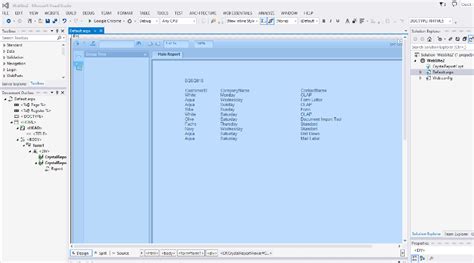 Solved Basic Crystal Report Not Showing Up On ASP NET Page Experts