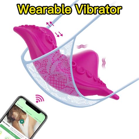 Hot Selling App Control Wearable Butterfly Vibrator Sex Toys For Adult