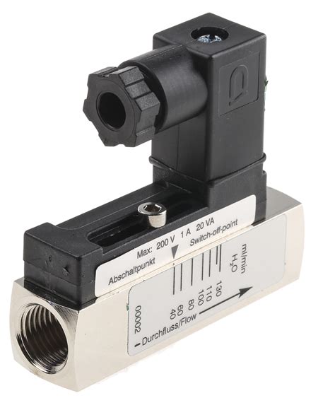 Inline Water Flow Sensor Switch Wfdn Series Water Flow Detector 2in