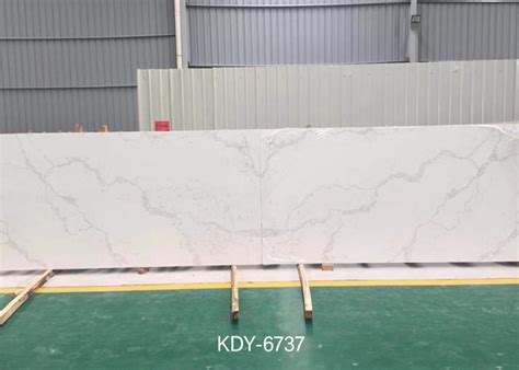 Supply Polished Calacatta Quartz Machining Kitchen Stone Wholesale