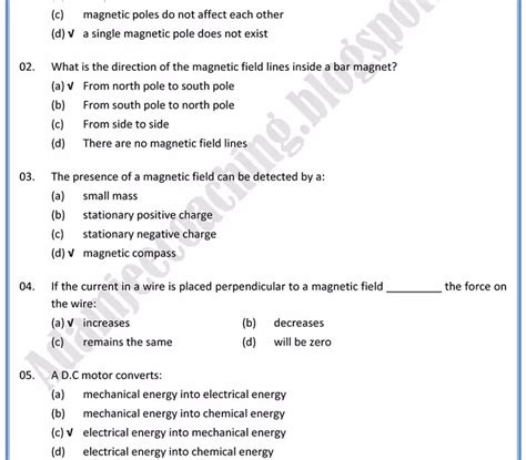 Adamjee Coaching Electromagnetism Solved Textbook Exercise Physics 10th