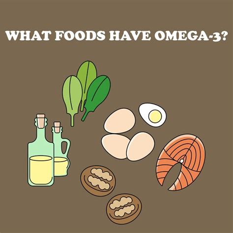 Vectores E Ilustraciones De Alimentos Omega 3 Para Descargar Gratis