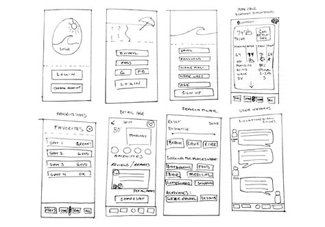 Wireframe Outline Examples