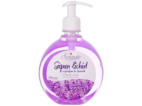 Sapun Lichid Senzate 500ml Lavanda Mertecom Ro