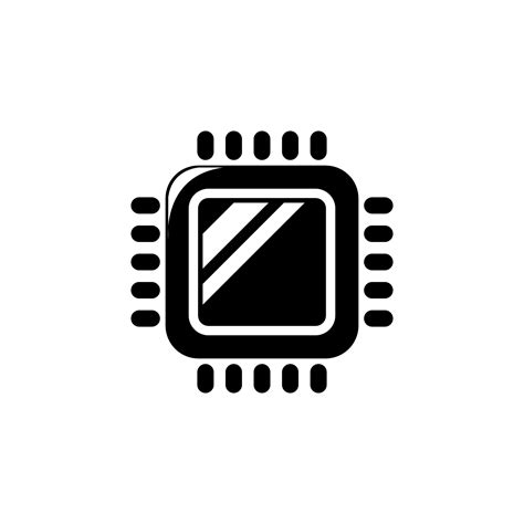 CPU Vector Icon Illustration 23201032 Vector Art At Vecteezy