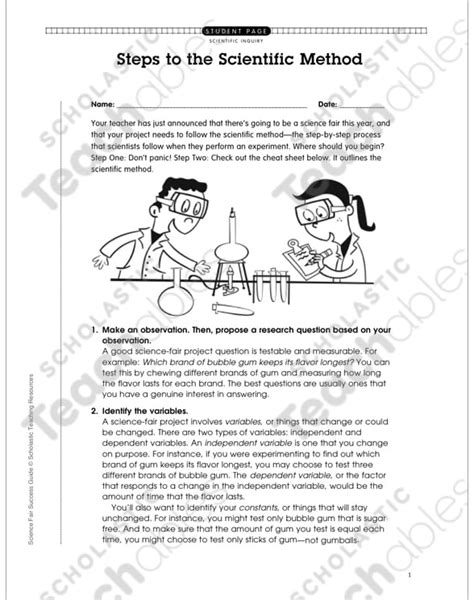 Scientific Method Steps