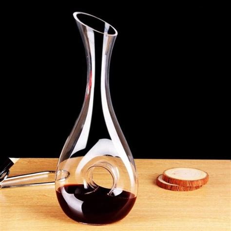 Artisan Wine Decanter Handcrafted Lead Free Glass Wine And Whiskey