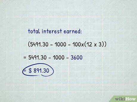 Ways To Calculate Bank Interest On Savings WikiHow