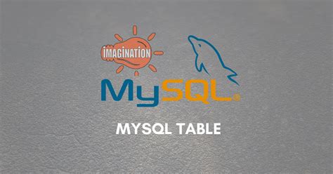 Mysql Create Table Alter Table Drop Table Example Developer Tips