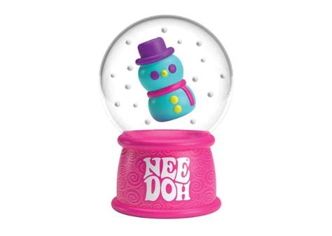 Nee Doh Squish N Flow Snow Globe