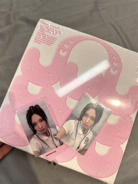 Newjeans 2nd Ep Get Up Bunny Beach Bag Ver Newjeans Pink包特典hyein