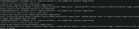 Solved Error Pulling Container Red Hat Learning Community