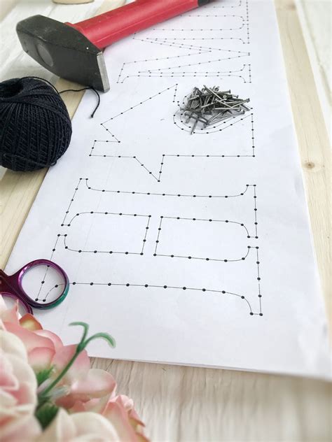 string art template letter pattern alphabet high case any etsy