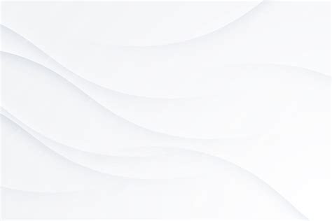 중립 추상적 인 배경 파도 모양이있는 최소한의 포스터 템플릿 그라데이션 요소가있는 차분한 디자인 흰색 웹 사이트 벽지 현대적인 부드러운 질감 프리미엄 벡터