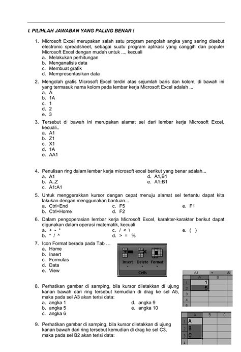 Soal Excel 2 Pdf
