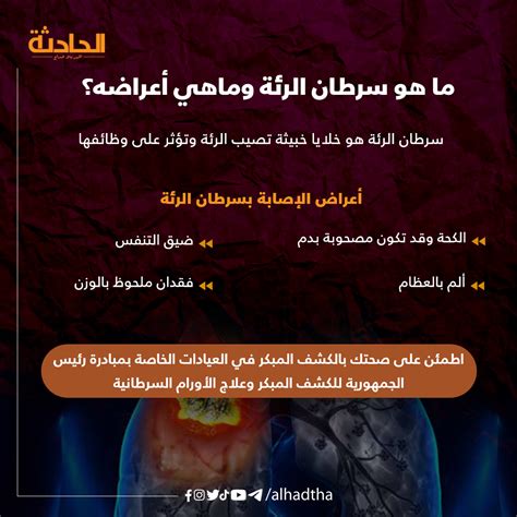 ما هو سرطان الرئة وماهي أعراضه وأهم أسبابه؟