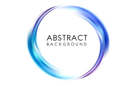 파란색에서 추상 배경 디자인 무료 벡터