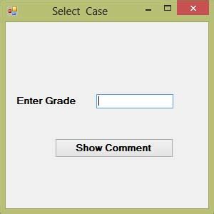 Visual Basic 2015 Lesson 14 Using Select Case Learn Visual Basic