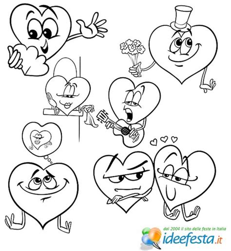Disegni Da Colorare Per San Valentino