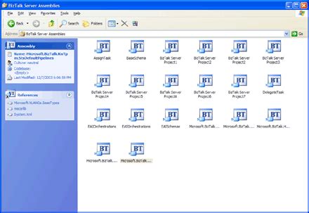 How To View Assemblies And Types On The Local Server BizTalk Server