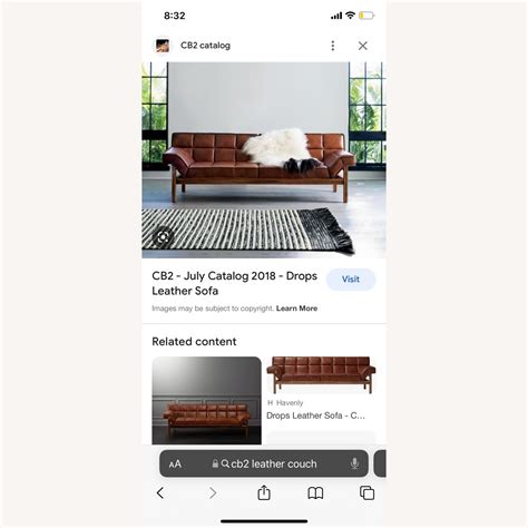 Cb2 Leather Sofa Aptdeco