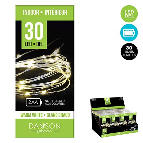 Microdot Led String Lights Warm White 120 Inches Party Expert