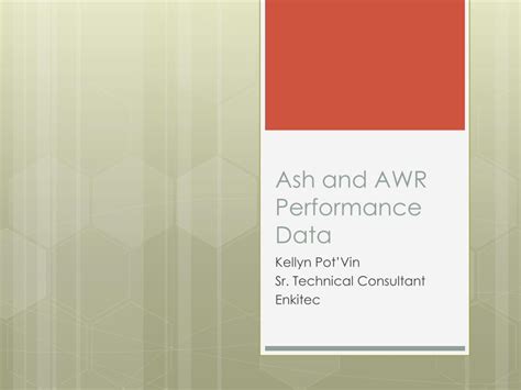 pdf ash and awr performance data all things oracle dokumen tips