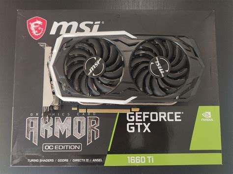 Msi Geforce Gtx Ti Armor Oc Edition Gb Gddr Radom Kup Teraz Na Allegro Lokalnie