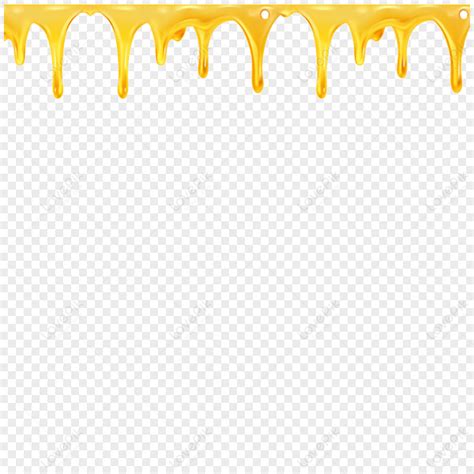 노란 꿀 물방울 일러스트 장식 테두리 요소 요약 경계 벌집 Png 일러스트 무료 다운로드 Lovepik