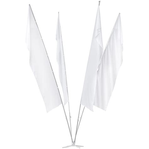 Legend 4 Flag Fountain 6m Large 1m X 4m Flags DISPLAY 1025 Amrod