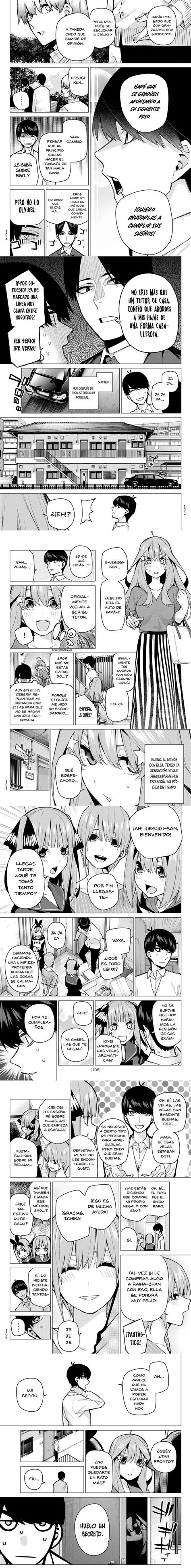 Go Toubun No Hanayome Capítulo 77 Manga