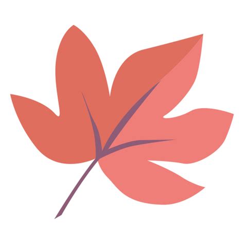 Design Png E Svg De Linda Folha De Outono Caída Para Camisetas