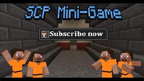 Scp Containment Breach Minecraft Server Minigame Youtube