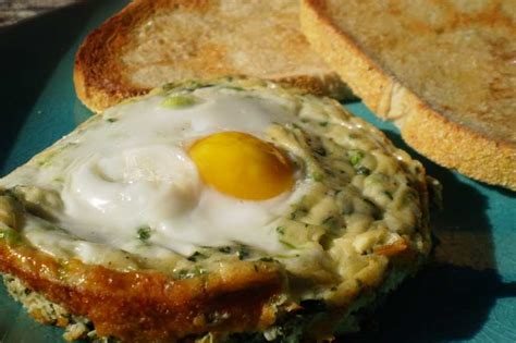 Baked Spinach And Eggs Recipe