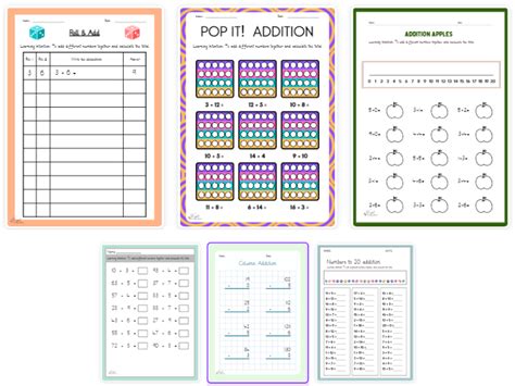 Sen Maths Addition Learning Intention To Add Different Numbers