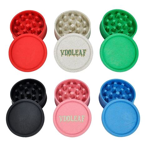 Herb Grinder Stronger Grip Biscuits Shape Design Crusher Kitchen Cute