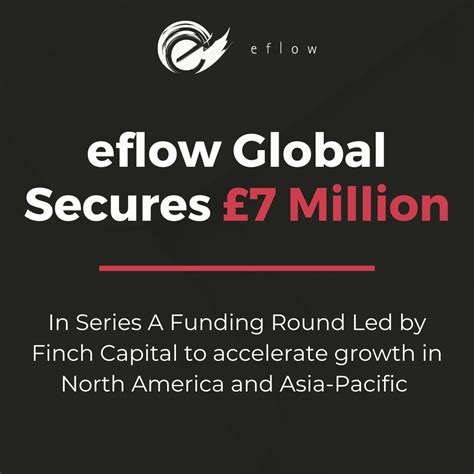 eflow global on linkedin eflowglobal eflow seriesa fundingnews