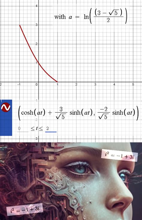 Parametrization Of The Hyperbole Where The Multiplication Is Defined By