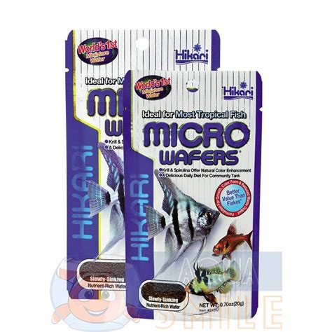 Корм для рыбок Hikari Tropical Micro Wafers купить в Киеве - Аквасмайл