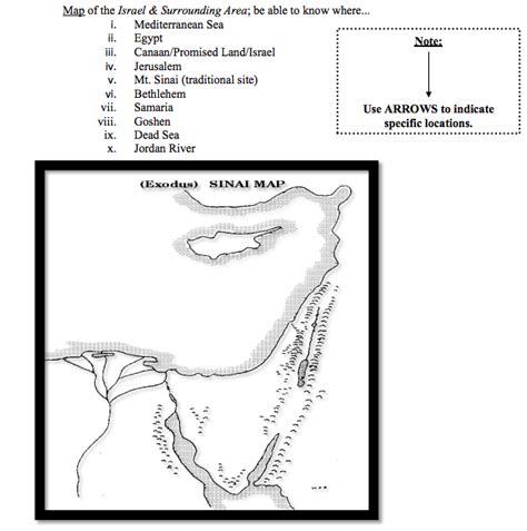 Canaan Map Blank