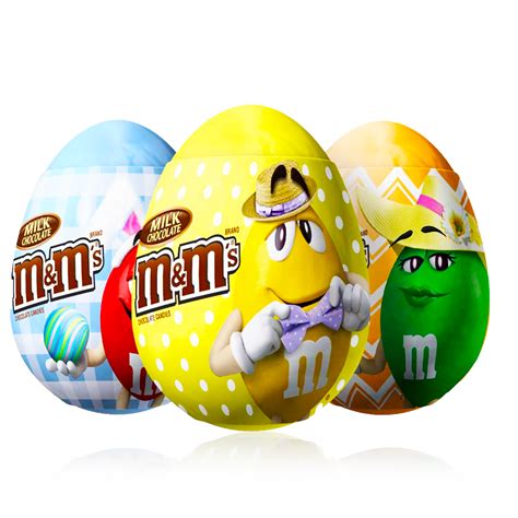 Mandms Easter Egg Milk Chocolate Candy Assorted Colours 26g United Sweets