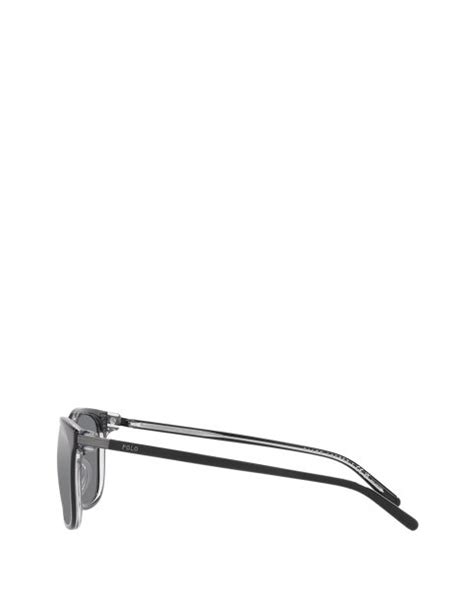 Polo Ralph Lauren Engine Turned Sunglasses In Black Endource