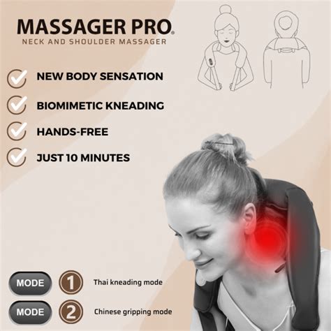 Massager Pro Neck And Shoulder Massager Well Being