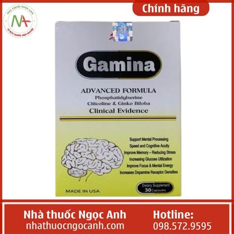 Thuốc Gamina Hộp 30 Viên Có Tốt Không Giá Bao Nhiêu Mua ở đâu