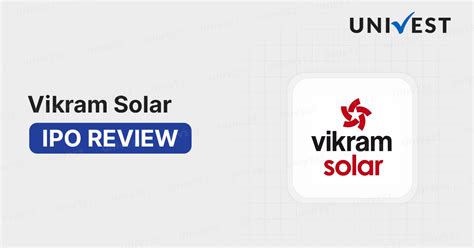Vikram Solar Ipo Everything You Should Know About