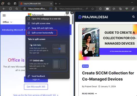 How To Enable Split Screen In Microsoft Edge