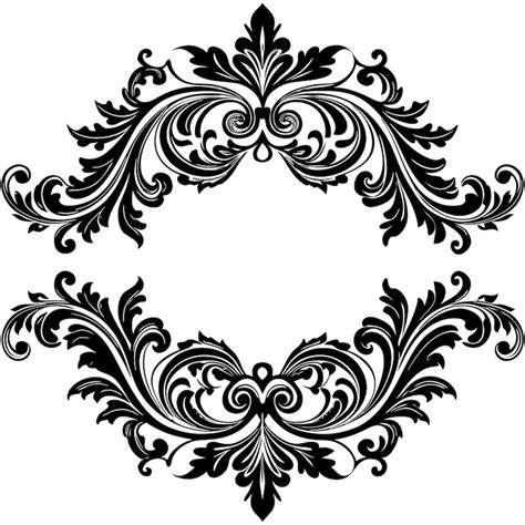 Wide And Eclectic Digital Canvas With Baroque Victorian And Modern