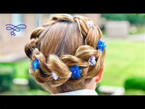 Pull Through Crown Braid YouTube Hair Styles Crown Braid Braids