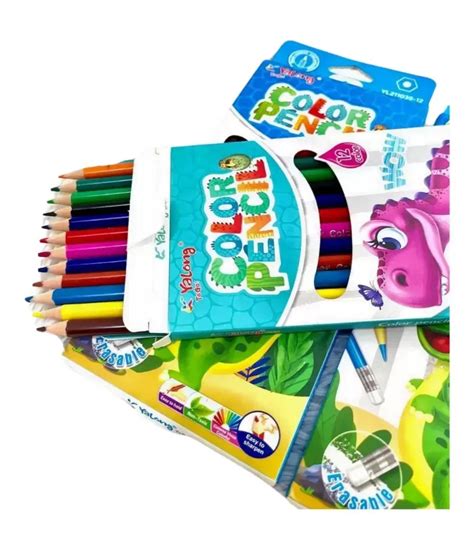 Erasable Color Pencil 12 Color