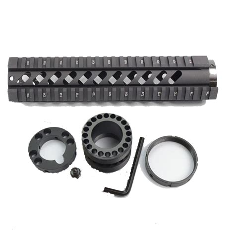 Trirock Hot 10 Length Free Float Quad Rail Mounting System Handguard